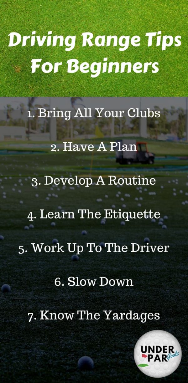 Driving Range Tips For Beginners (Get The Most From Your Range Time)